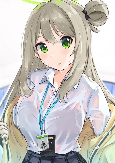 碧蓝档案插画师cliov的十六夜野乃美插画图片 Bobopic