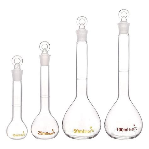 China Customized Laboratory 3 3 Boro 100ml 250ml 500ml Class A Glass Volumetric Flask With