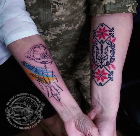 Тату вишиванка 150 фото значення татуювання ескізи 2025 Татуировки предплечья Тату соты