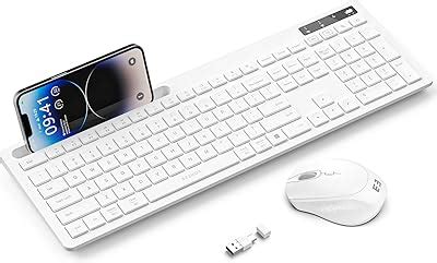 Amazon Com Wireless Keyboard And Mouse Combo Dual System Rgb Backlit Mouse And Keyboard G