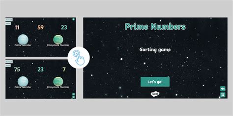 Prime Number Interactive Sorting Game Twinkl Ks2