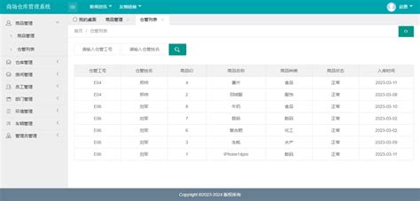 原创首发 基于ssm的商城仓库管理系统 ssm商铺管理系统 gitee csdn博客