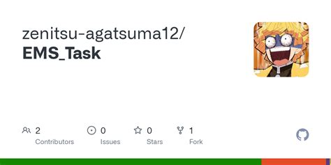 Github Zenitsu Agatsuma12emstask