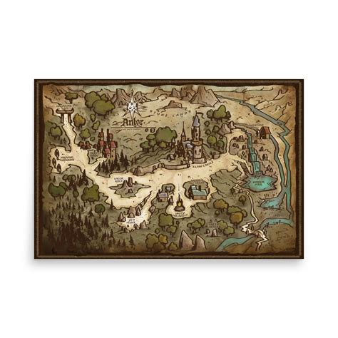 Anlor Table Map Runehammer Games