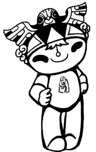 2022吉祥物简笔画 简单简笔画