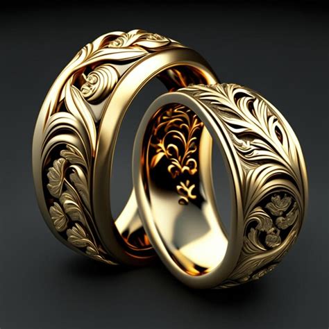 Premium Ai Image Marriage Rings
