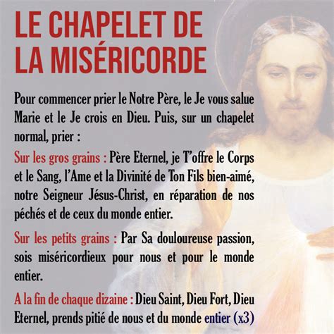 Priere De Misericorde Divine Pourquoi Et Comment Prier La Miséricorde