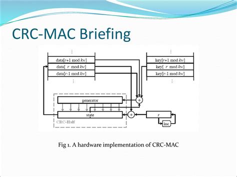 Implementing Low Power Crc Half For Rfid Circuits Ppt Download