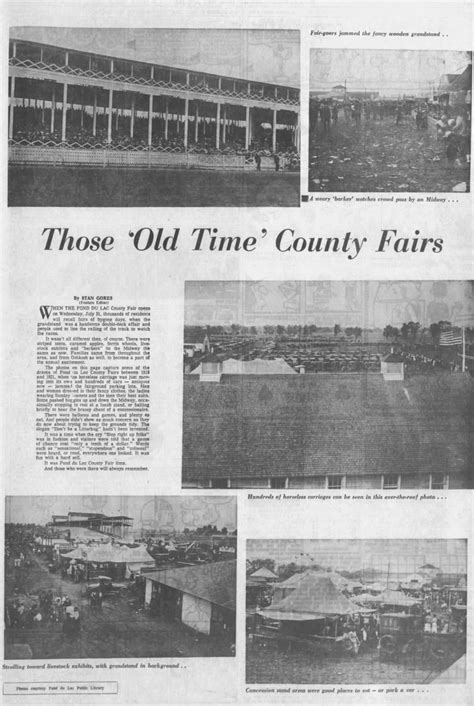 Fond Du Lac County Fair 1968 July 26