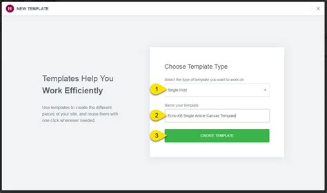 How To Use Elementor Canvas Echo Knowledge Base