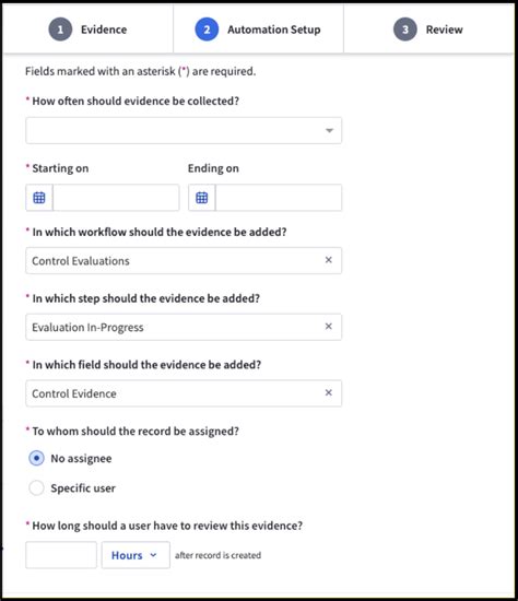 Enable Automated Evidence Collection Aec In Workflow Logicgate Help