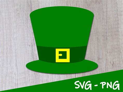 Leprechaun Hat SVG For St Patrick S Day Irish Holiday Clipart Files For Cricut PNG For Saint