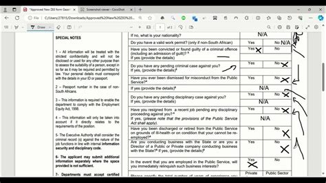 How To Fill Z83 Form Complete Video Youtube