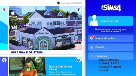 Guía para comenzar a jugar Los Sims 4 2025