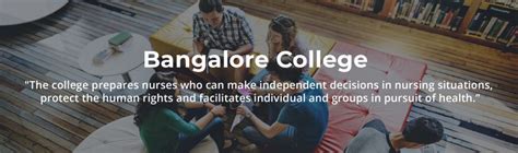 About Us Bangalore College