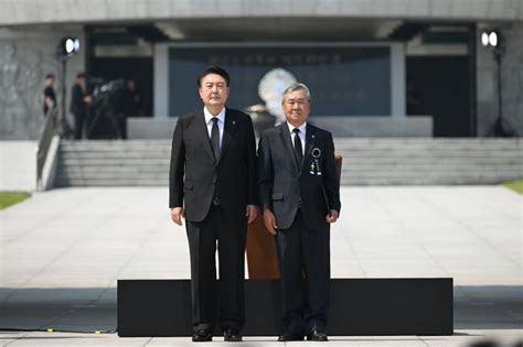 속보 윤 대통령 6·25 기념식 첫 참석안보 메시지 주목 파이낸셜뉴스