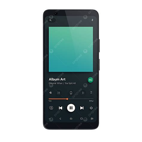 안드로이드 스타일의 음악 플레이어 Ui 템플릿 음악 피 Ui 디자인 머티리얼 디자인 Png 일러스트 및 이미지 에 대한 무료 다운로드 Pngtree