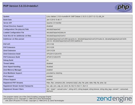 Установка lamp linux apache mysql php на debian 8 — it блог Жаконды