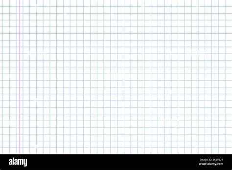 Notebook Paper Background Grid Note Document Vector Illustration