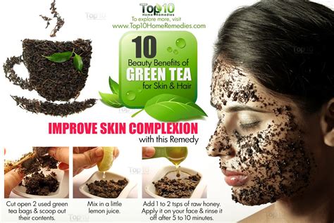 10 Beauty Benefits Of Green Tea For Skin And Hair Top 10 Home Remedies