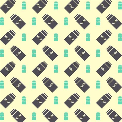 premium vector milk trendy pattern design beautiful repeating vector