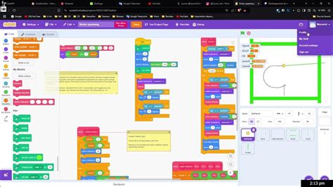 Scratch Making A Bouncing Ball Again Youtube