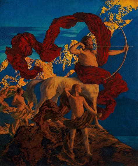 Maxfield Parrish The Doctrine Of Divine Light Dop