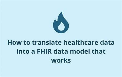 The Seven Stages Of Fhir Data Modeling
