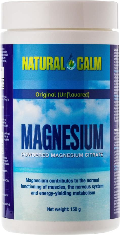 bol.com | Natural Calm Magnesium original 150g