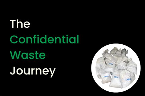 The Confidential Waste Journey CDDL Recycling
