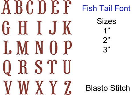 Fish Tail Font
