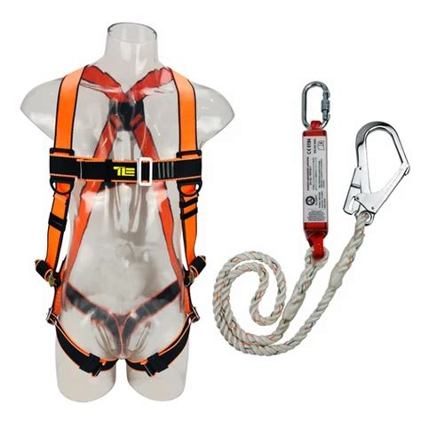 Black Full Body Safety Harness For Construction At ₹ 1450piece In