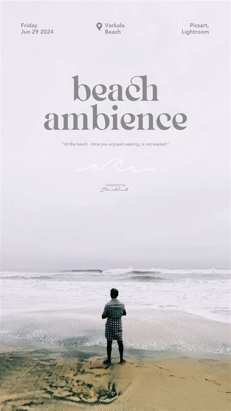 Varkala Beach In 2024 Instagram Design Creative Creative Instagram