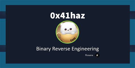 Binary Reverse Engineering 0x41haz Tryhackme Walkthrough 30