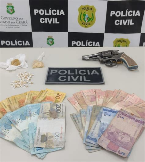 Polícia Civil Prende Em Flagrante Suspeito De Tráfico De Drogas E Posse