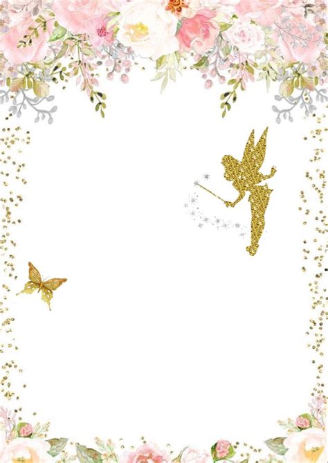 Tinkerbell Invitations Artofit
