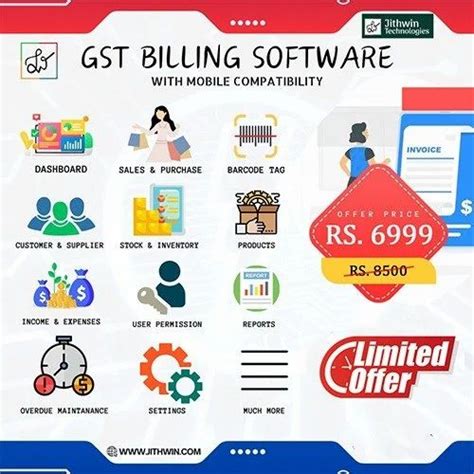 Gst Billing Software At ₹ 7000 Year Billing Software In Coimbatore Id 2855078588055