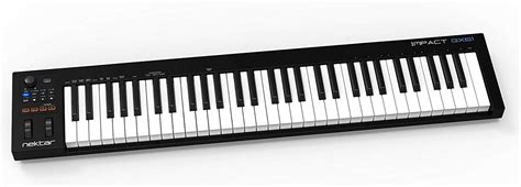 Nektar Impact Gx61 Midi Controller Keyboard 61 Velocity Sensitive Keys 4 Velocity Curves 3