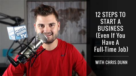 12 Steps To Start A Business Even If You Have A Full Time Job Youtube
