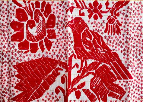 Premium Photo Tribal Pattern Assamese Gamusa Or Gamosa Of Northeast India Used For Textile