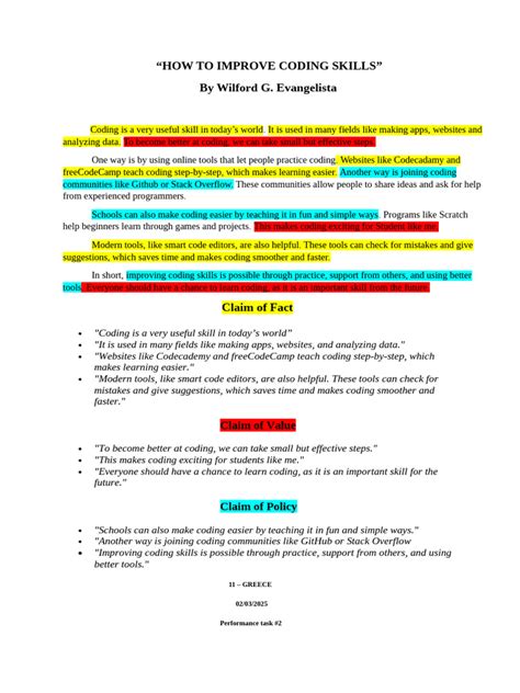 How To Improve Coding Skills Pdf Computer Programming Information