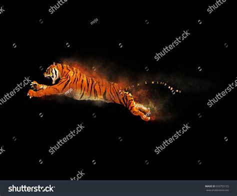 Tiger Jump Over 5 194 Royalty Free Licensable Stock Illustrations