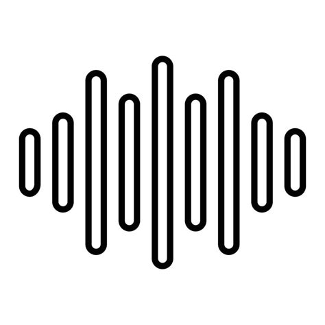 Voice Line Icon 10554192 Vector Art At Vecteezy