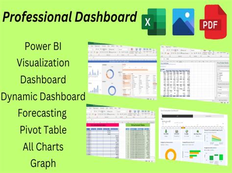 Graphical Representations Charts Pivot Tables And Dashboards In