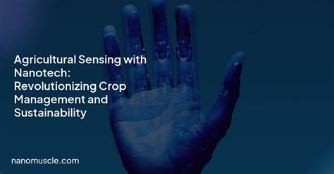 Agricultural Sensing With Nanotech Revolutionizing Crop Management And