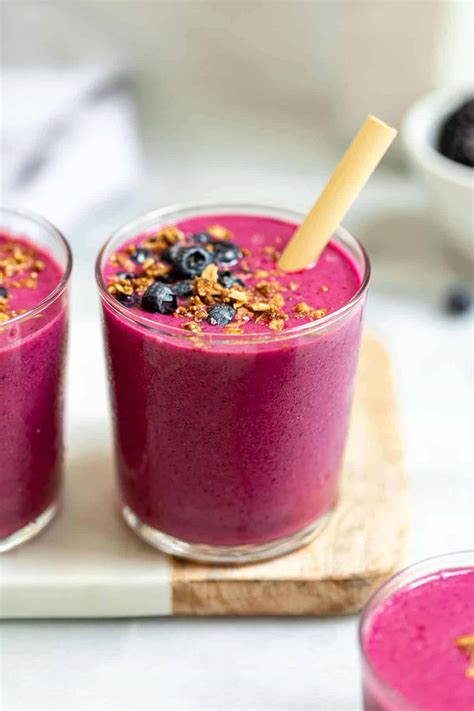 Berry And Beet Smoothie Eat With Clarity Drinks