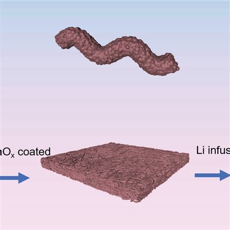 Schematic Illustration For The Fabrication Of Li Composite Anode