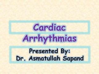 Cardiac Arrhythmias in Pashto ټولې قلبي بې نظمۍ له الفه تر یا پورې په