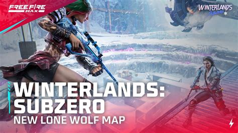 Lone Wolf Ice Ground Map Winterlands Subzero Garena Free Fire Max