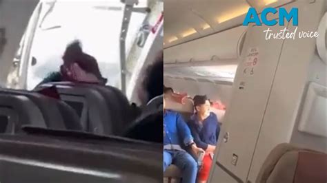 Chaos As Passenger Opens Aeroplane Door Mid Flight Youtube